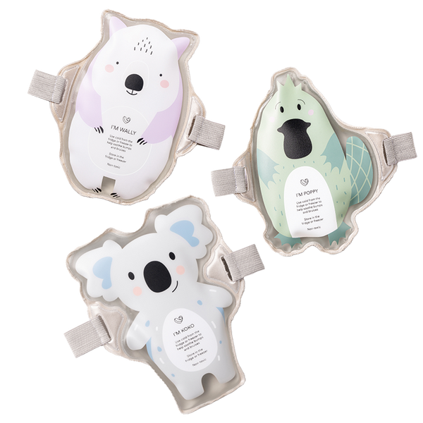 Reusable Character Cool Packs for Kids | Tiny Hearts