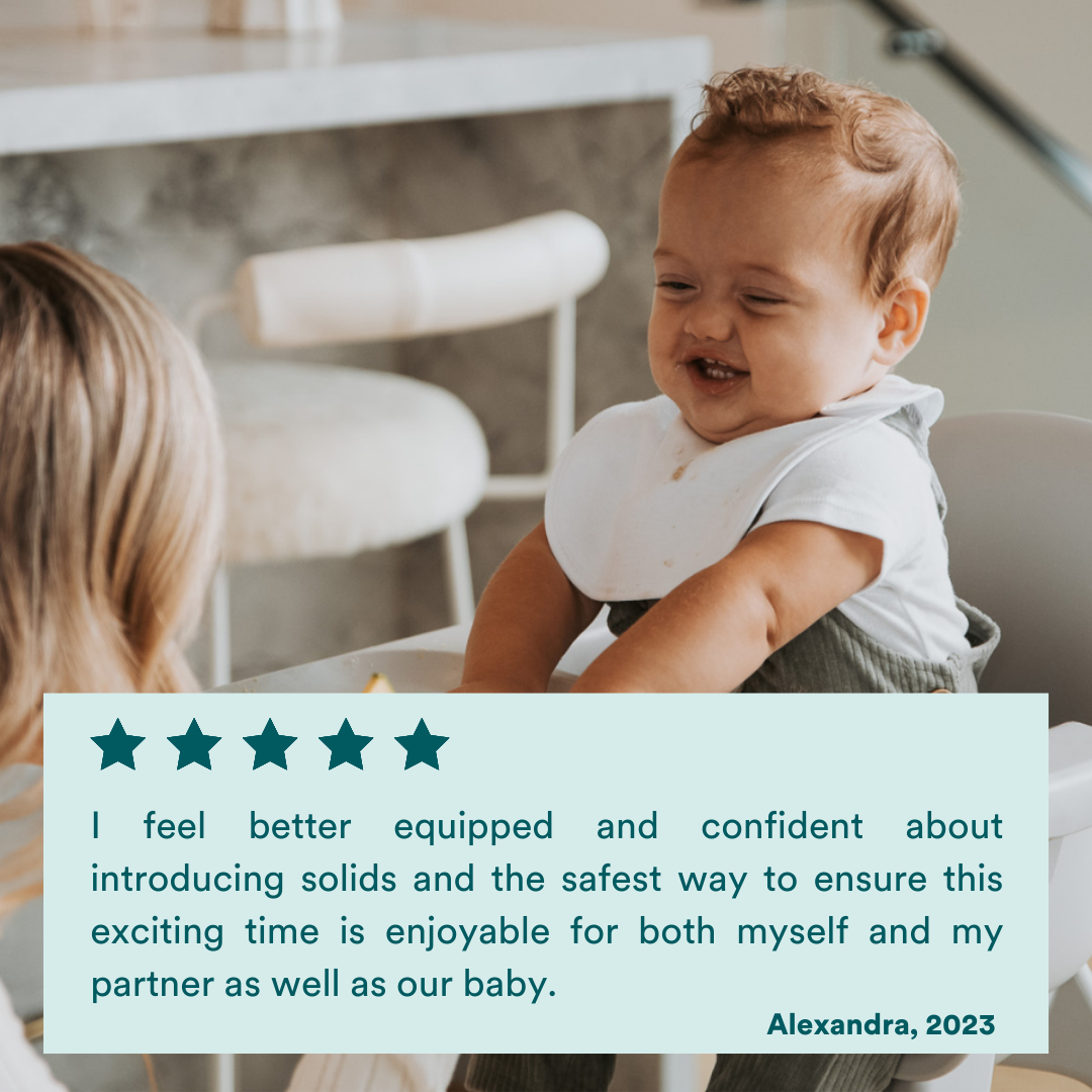 Introducing Solids Course – Tiny Hearts